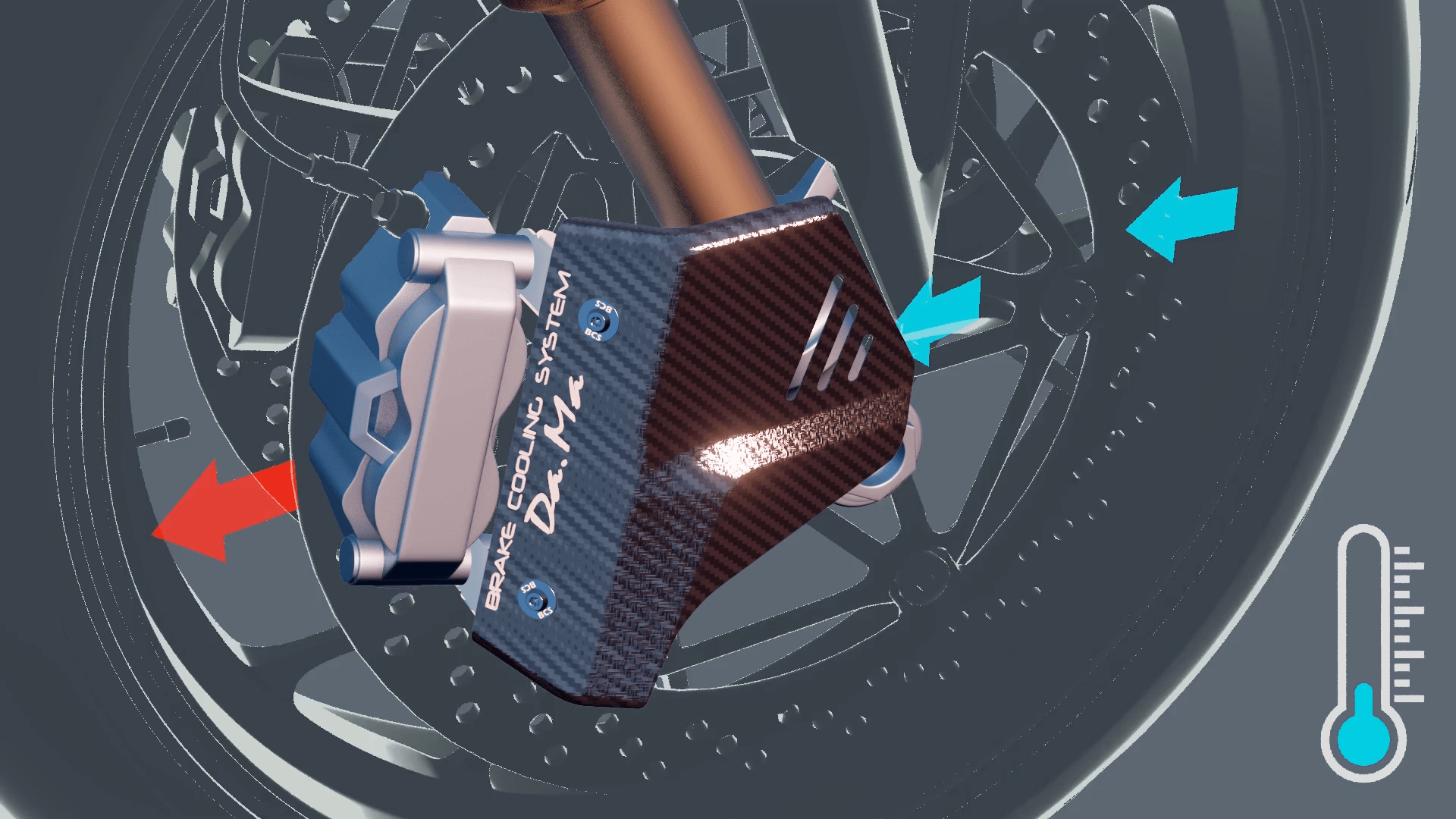 Brake Cooling System by Da.Ma. Racing - Short Spot - Mire Studio